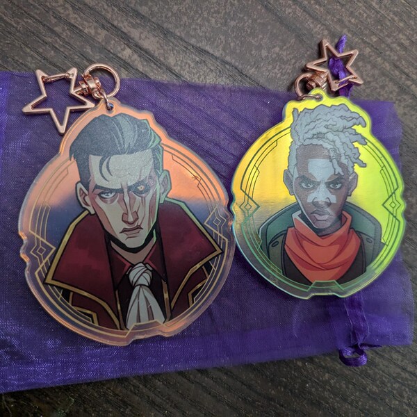 Arcane Keychains - Etsy