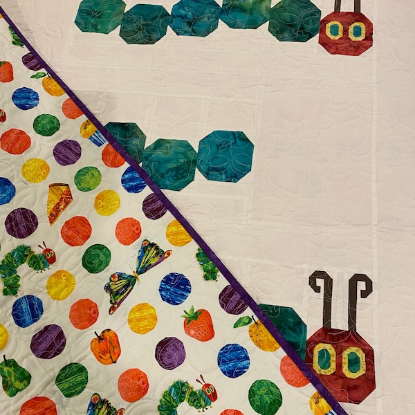 Caterpillar Quilt Pattern || Easy Baby Quilt Pattern - Etsy