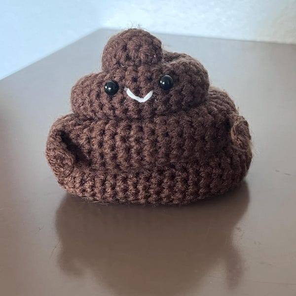 Positive Poo Crochet Pattern: Funny Poop Emoji Amigurumi Pattern - Etsy