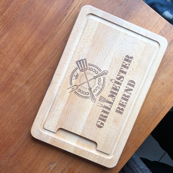 Grill Board With Name Engraving / High Quality Cutting Board for the ...