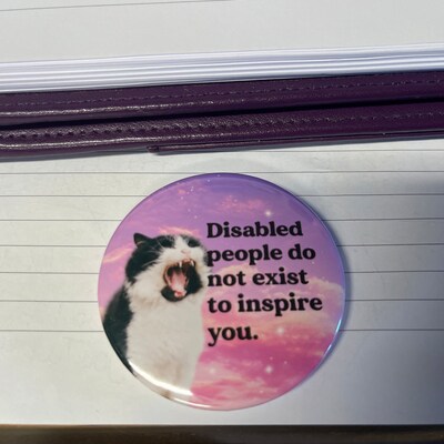 Autistic Pride Pastel Holographic Pin/ Autism Acceptance Pinback Button ...