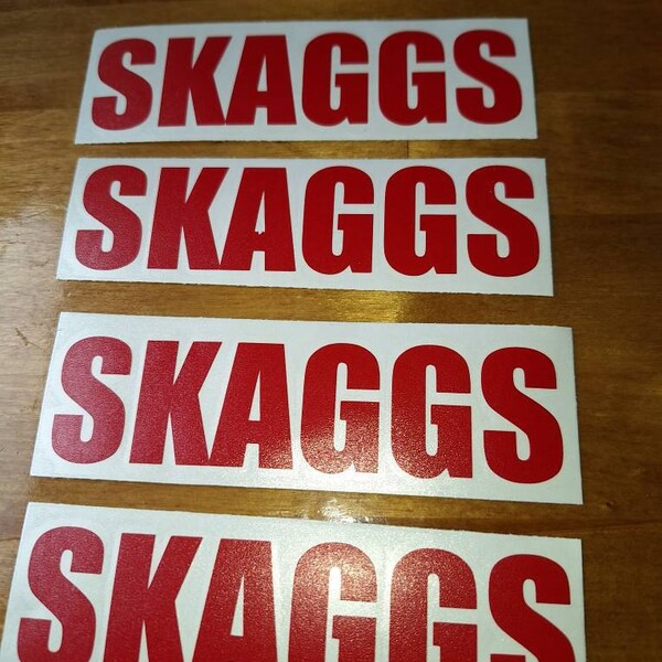 Monogram Car Decal, Large Initial Decal, Two Initial Decal, Decal for ...