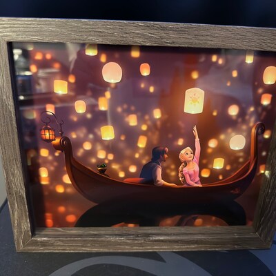 Disney's Elsa and Nokk From Frozen 2 With LED String Lights - Etsy