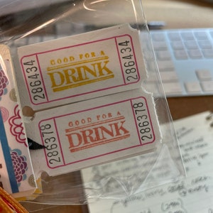 100 Blank Carnival Tickets - Hot Pink - Etsy