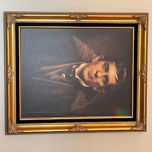 Barnabas Collins Canvas Portrait From DARK SHADOWS - Etsy