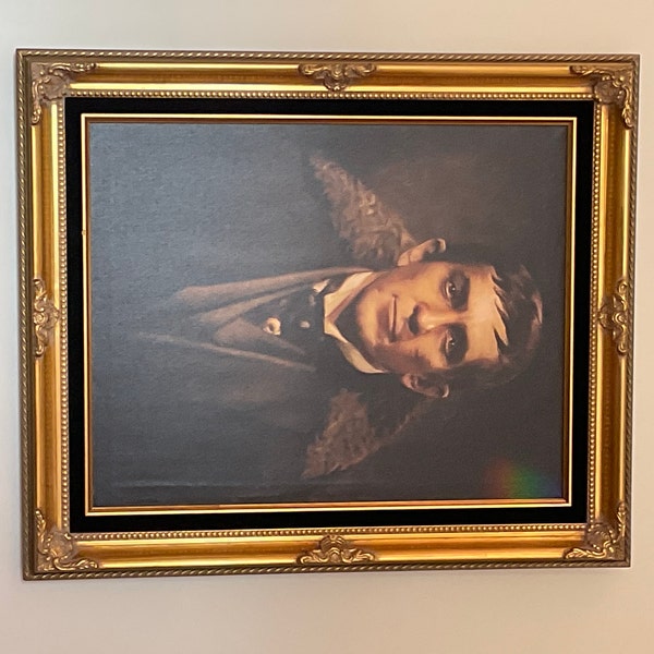 Barnabas Collins Canvas Portrait From DARK SHADOWS - Etsy