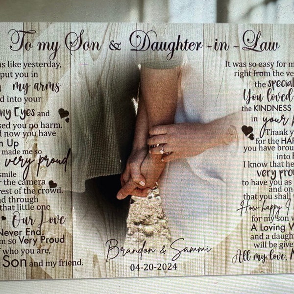 Personalized Safe in Jesus's Arms Canvas From Photo - Custom Memorial ...