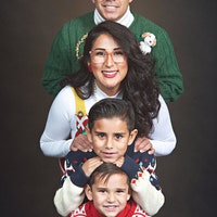 High Contrast Blue Portrait Studio Digital Backdrop, Photography ...