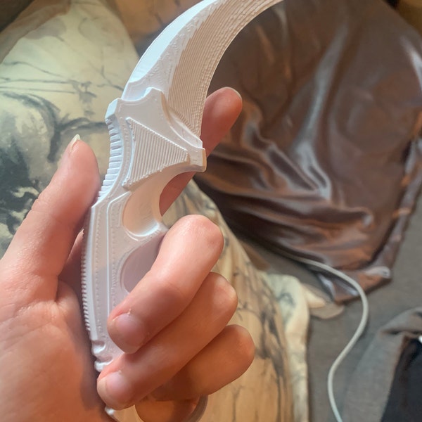 Plastic Model Karambit Knife - Etsy