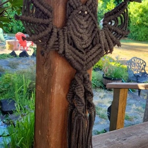 Macrame Bat Tutorial Pattern Digital Download, Whimsigoth, Witchy, Diy ...