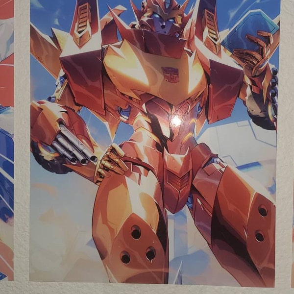 Rodimus V2 | Transformers MTMTE Print - Etsy