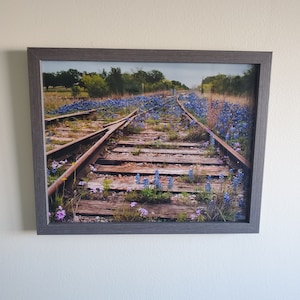 Iconic Texas Scene - Windmill and Bluebonnets at Dusk - Etsy