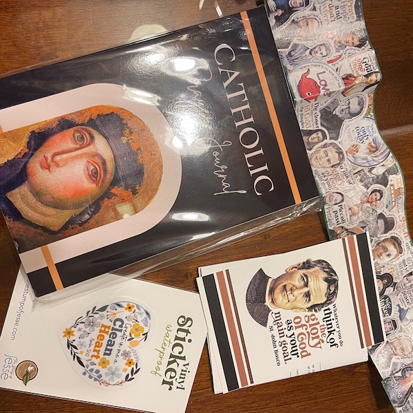 NEW Catholic Prayer Journal | Virgin Mary and Jesus Christ Icons ...