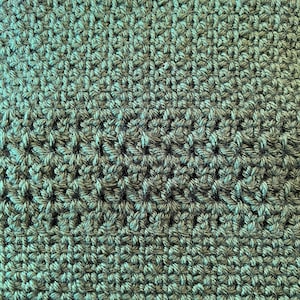 Crochet Throw Blanket Pattern, Baby Blanket Crochet Pattern, Simple Pattern for Crochet Blanket ...