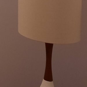 3-tier 18 Hardback Lamp Shade in Off-white Muslin Fabric With Edge ...