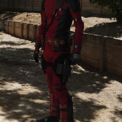 Deadpool Leg Knife and Sheath DP 2 Movie Inspired - Etsy