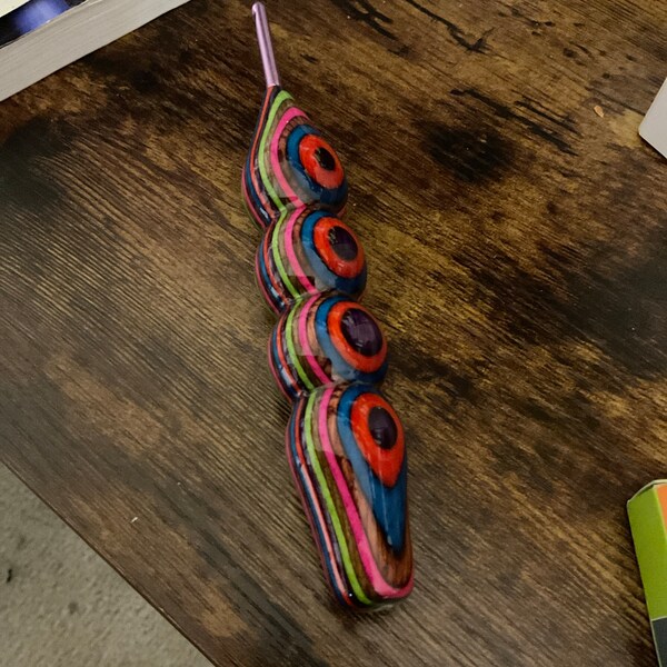 Aluminum Hook 2 6.50 Mm Handmade Too Shay Crochet Hook Handle With ...