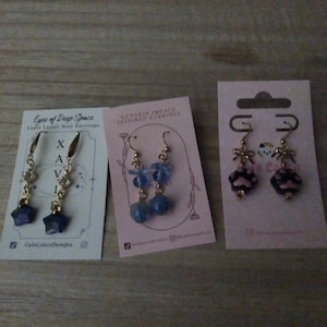 Sunday Earrings Honkai Star Rail Inspired Earrings Cosplay Earrings ...