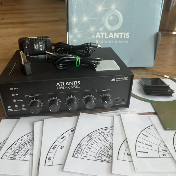 Atlantis: Radionic Machine, Remedy Maker, Radionics, 5 Channel Radionic ...