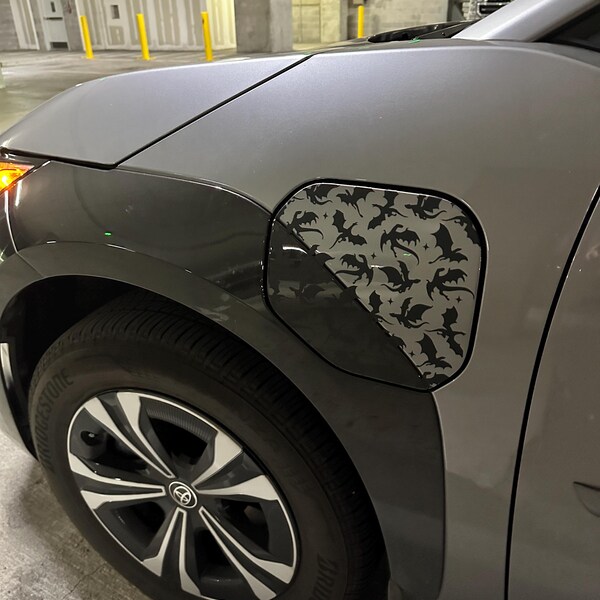 Dragon Gas Cap Car Decal: Vinyl Sticker, Car Accessories - Etsy