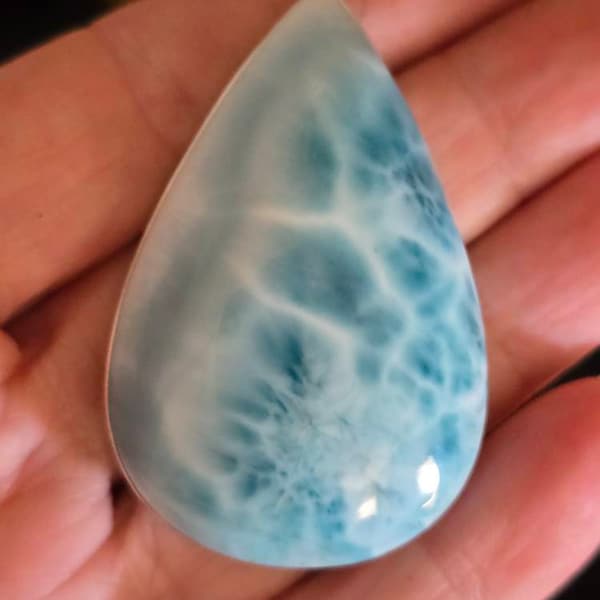 Rough AAA Highest Quality Larimar Directly From Larimar Mine,aaa Larimar,rough Gemstone,lapidary ...