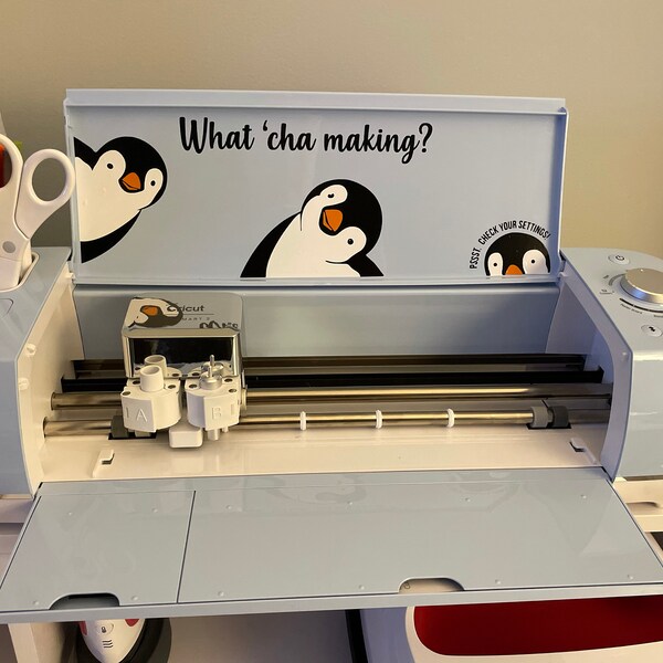 Whatcha Making Penguin SVG - Etsy
