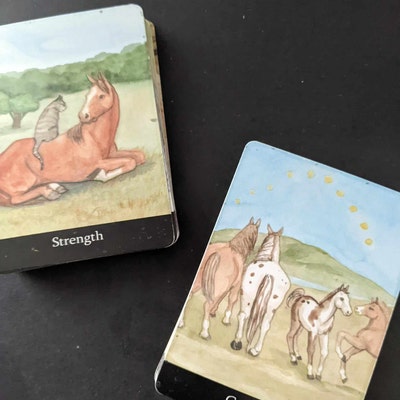 The Rabbit Tarot Deluxe Version Animal Art Card Deck - Etsy