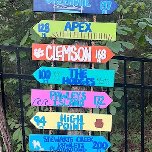 Key West Style Signs, Directional Signs for Outdoor, Directional Signs ...