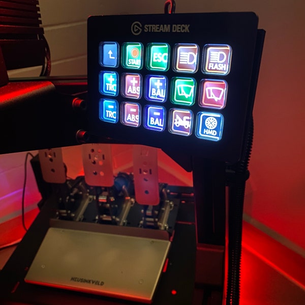 Stream Deck 8020/1530 Sim Racing Mount (short) - Etsy