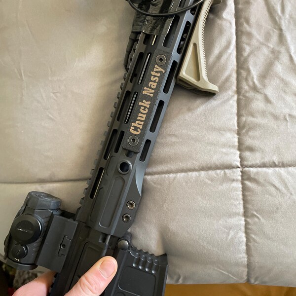 Custom M-LOK Rail Cover 1 Slot 2in/50mm High-quality Tactical Accessory ...