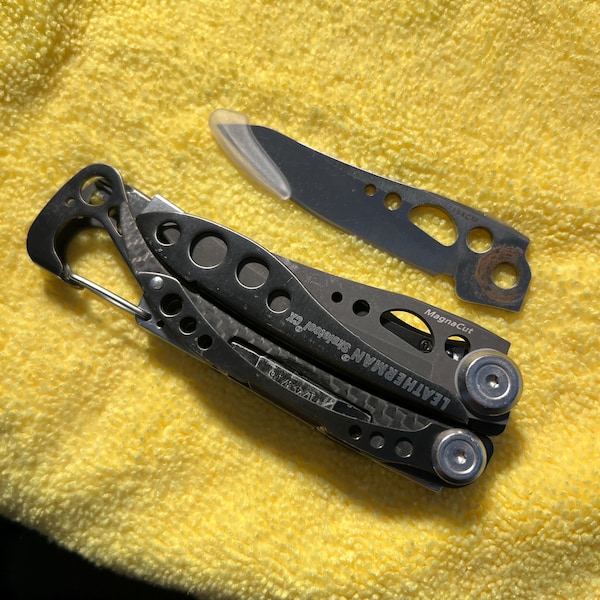Custom Blade for Leatherman Skeletool in Magnacut Steel - Etsy