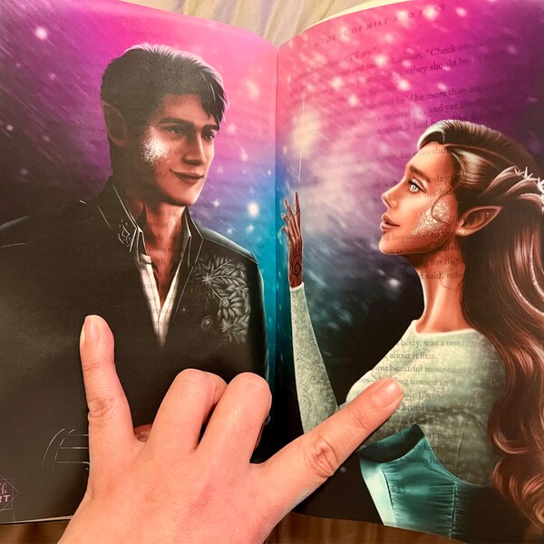 ACOTAR Starfall Page Overlays Mini Set From A Court of Mist and Fury by Sarah J Maas Officially ...