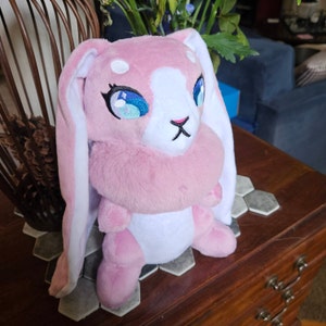 Sitting Rabbit Plush Animal Sewing Pattern .pdf Tutorial Bunny ...