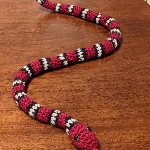 Crochet Snakes- PDF Crochet Ebook With 9 Snake Patterns - Etsy