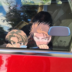 Initial D the Mt Akina Sticker Pack Includes Takumi, Bunta, and Itsuki ...
