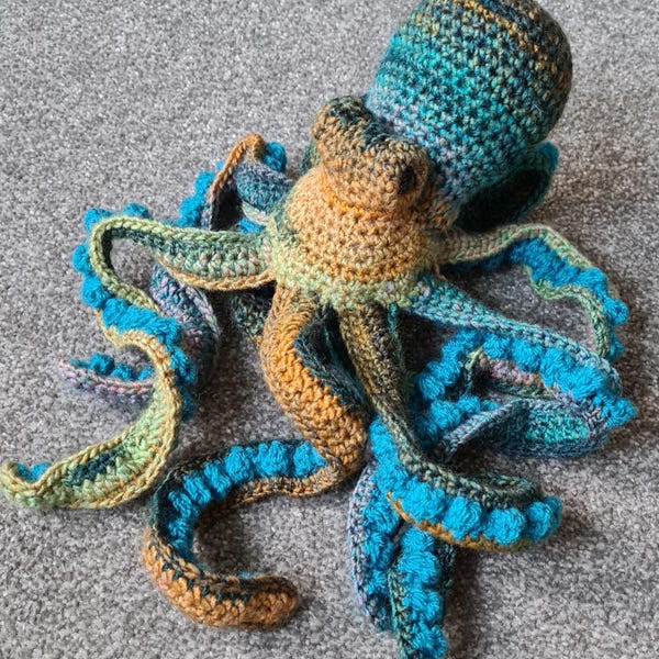 Anchor the Octopus Pattern Crochet Pattern digital Download PDF - Etsy