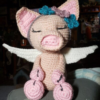 Amigurumi Crochet Pattern Pippa the Pig Angel ENGLISH ONLY - Etsy