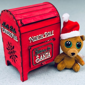 Letters to Santa Mailbox SVG, Cut File, Santas Mailbox, Christmas Decor ...