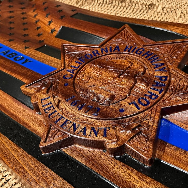 NYPD Sergeant Badge STL, Digital 3D Model, Tested CNC Model, Digital ...