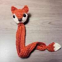 CROCHET PATTERN Simple Fox Bookmark Crochet Amigurumi Bookmark ...