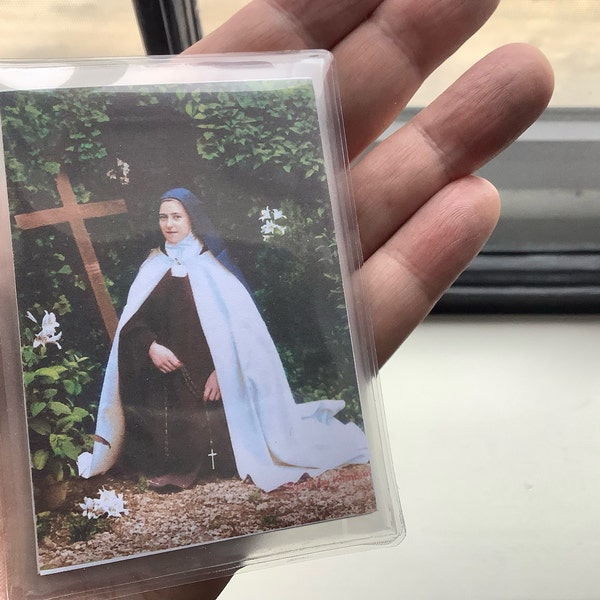 Therese of the Child Jesus and of the Holy Face Novice Holy Card - Etsy