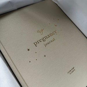 My Pregnancy Journal, Expectant Mother Gift, Pregnancy Planner Pearl ...