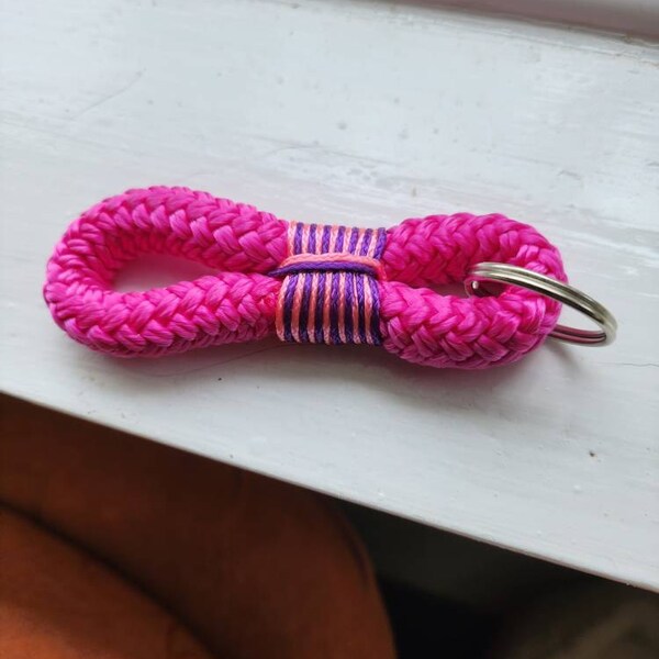 Marine Climbing Rope Key Ring - Etsy