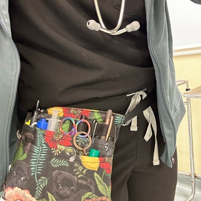 DIY Utility Belt With Pockets and Buckle Closure Made With Home Decor ...