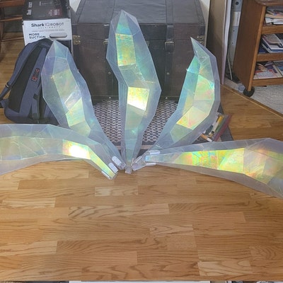 Ahri K/DA Eva Foam and 9 Tail Crystal Pattern for Cosplay - Etsy