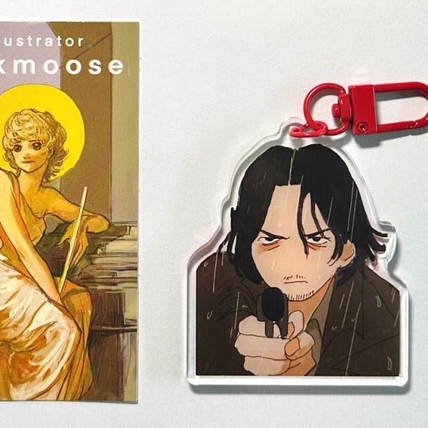 Tenma X Johan Anime Alternate Sides Keychain | Monster - Etsy