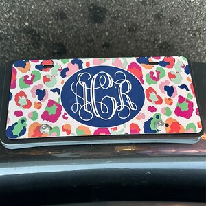 Personalized Car Tag-license Plate-personalized Gift-monogram-car Tag ...