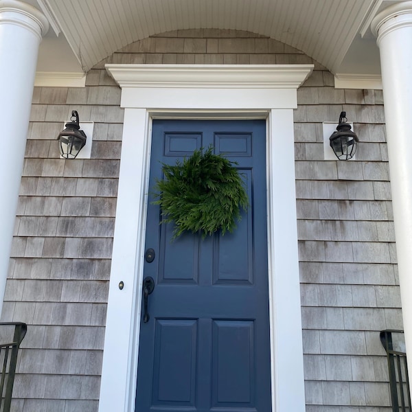 Fall Corn Shuck Wreath - Thanksgiving Corn Shuck Wreath - Farmhouse ...