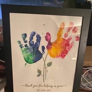 20 Valentine Handprint Art Printable Valentine's Day Classroom Mom ...