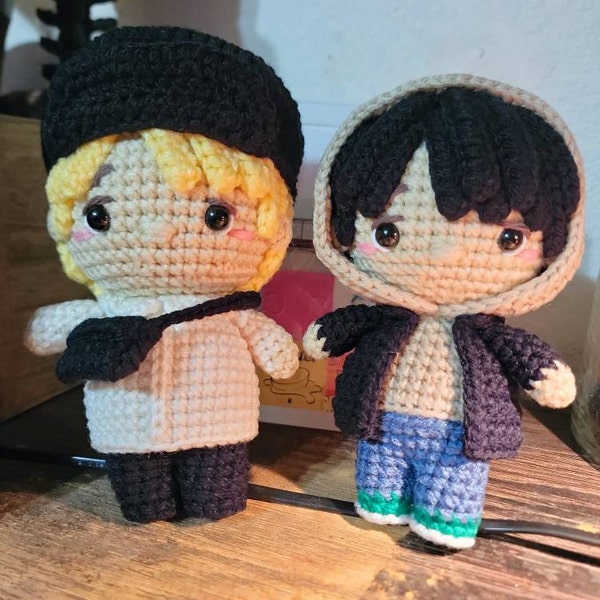 Crochet BTS Jimin and Jungkook “are You Sure?” Figure/doll - Etsy